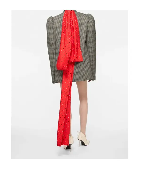 Acne Studios Houndstooth Double-breasted Blazer