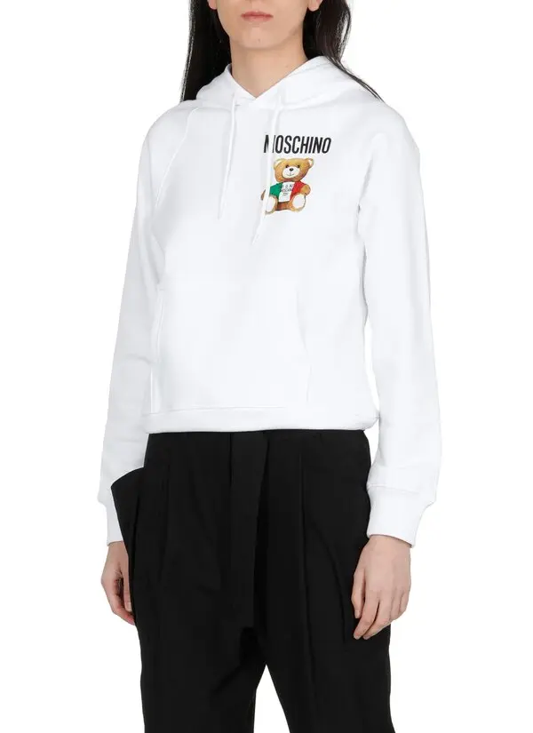 Moschino Teddy Logo Hoodie