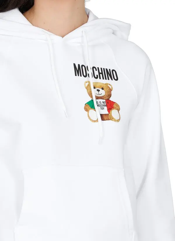 Moschino Teddy Logo Hoodie