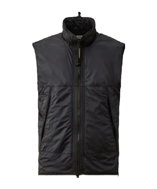 C.P. COMPANY Zip-up Stand Collar Vest