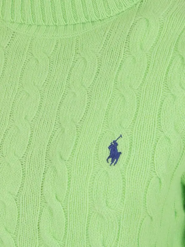 Polo Ralph Lauren Cable Knit Roll Neck Jumper