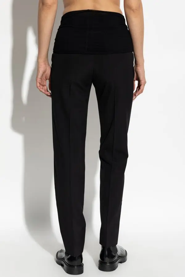 MAISON MARGIELA Draped Layer Trousers