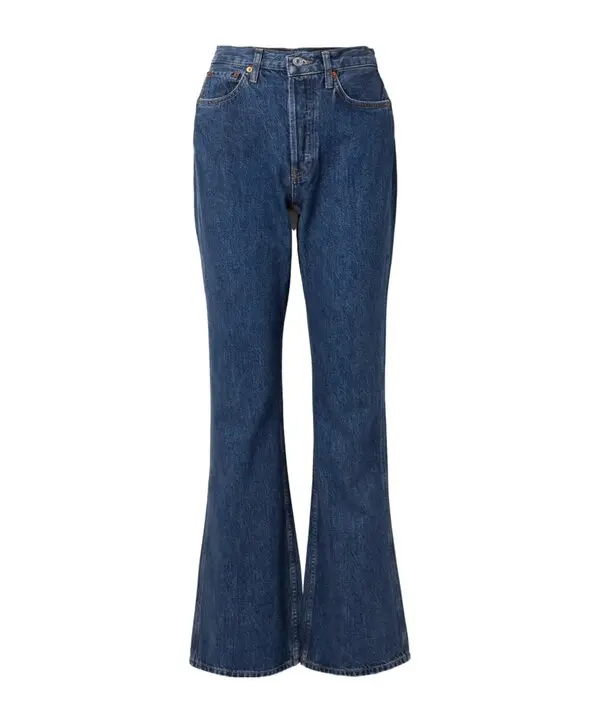 RE/DONE The Riding Jean In Dark Wash - Blue