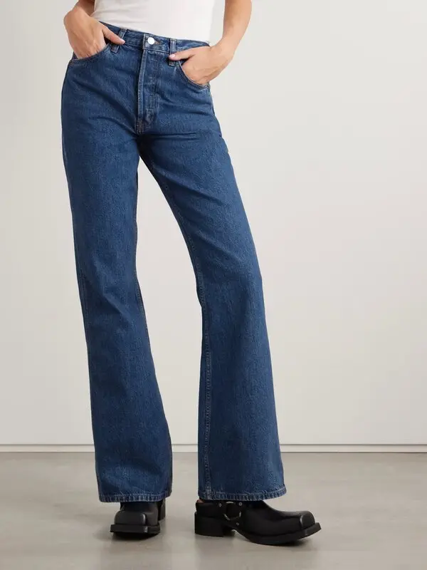 RE/DONE The Riding Jean In Dark Wash - Blue