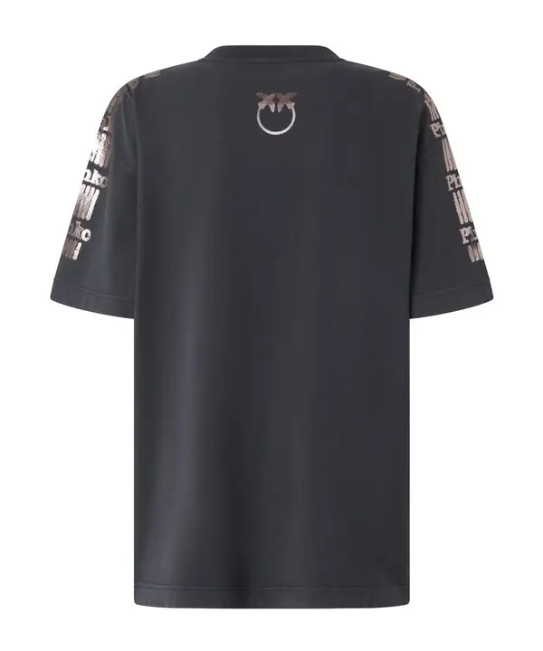 Pinko Logo-back Short-sleeve T-shirt