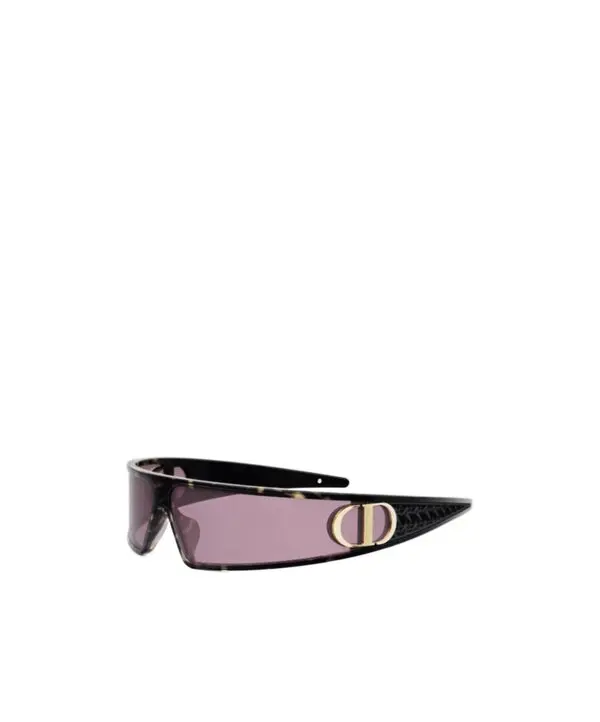Dior Mask-frame Sunglasses With Cd Logo Detail - Black