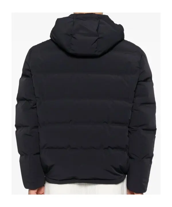 Brunello Cucinelli Hooded Quilted Zip-up Jacket - Blue