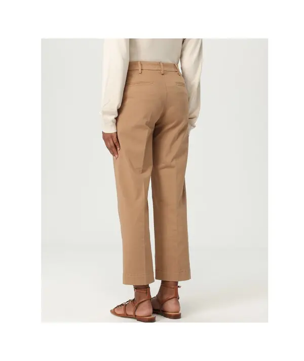 Liu Jo Logo Plaque Cropped Trousers