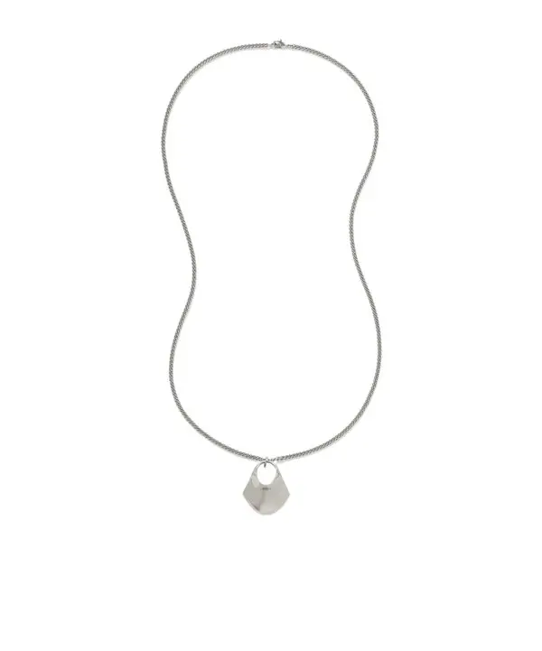 Khaite Lotus Small Necklace - Silver