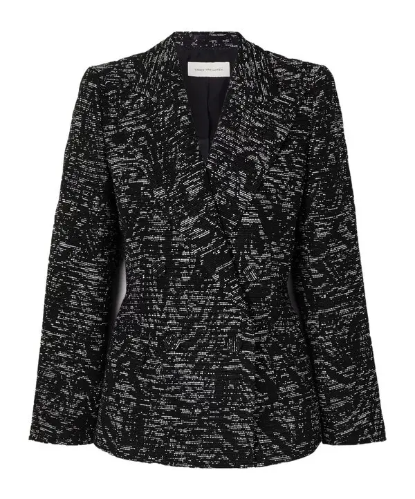 Dries Van Noten Long Sleeve Tailored Blazer