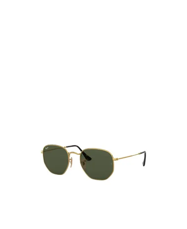 Ray-ban Hexagonal Frame Sunglasses - Green