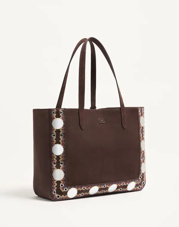 Valentino Garavani Logo Plaque Tote Bag