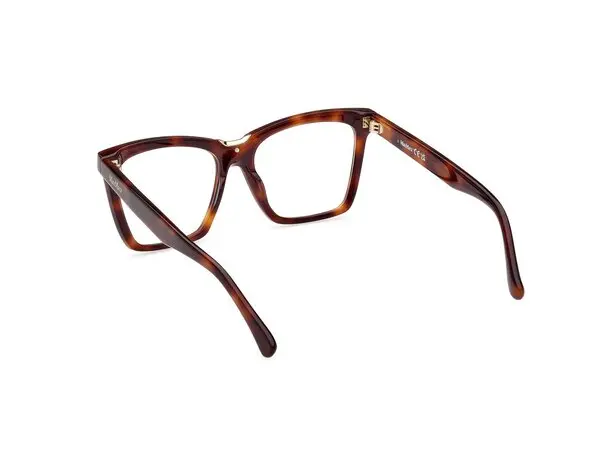 Max Mara Tortoiseshell-effect Cat-eye Frame Eyeglasses