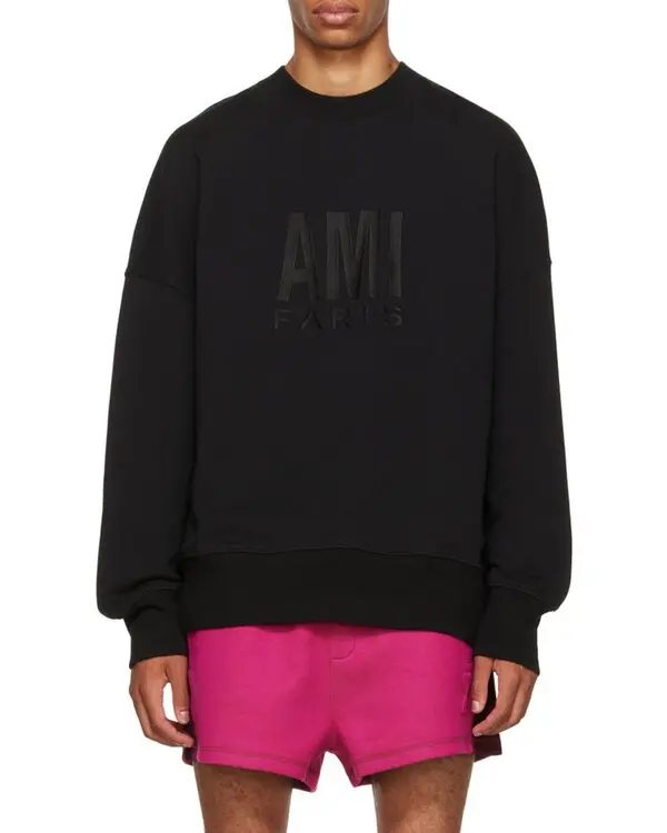Ami Logo-print Sweatshirt