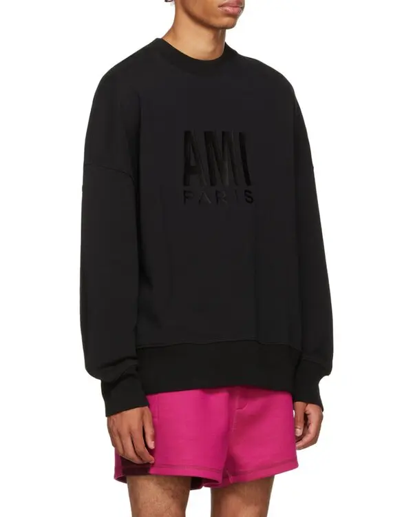 Ami Logo-print Sweatshirt