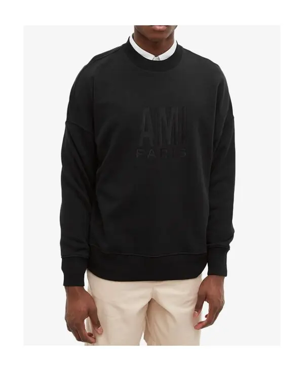 Ami Logo-print Sweatshirt
