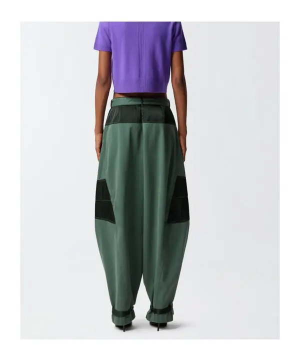 Pinko Panelled Belted Trousers