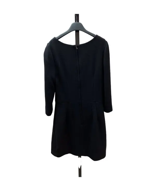 Dolce & Gabbana Logo Embellished Round Neck Dress