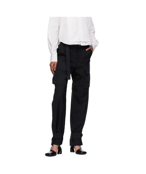 Sacai Belted Cargo Trousers