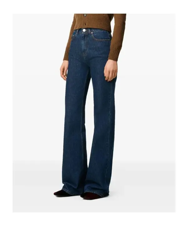 AMI Paris Flared Jeans - Indigo