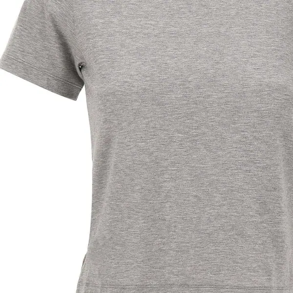 Thom Browne Logo Patch Crewneck T-shirt