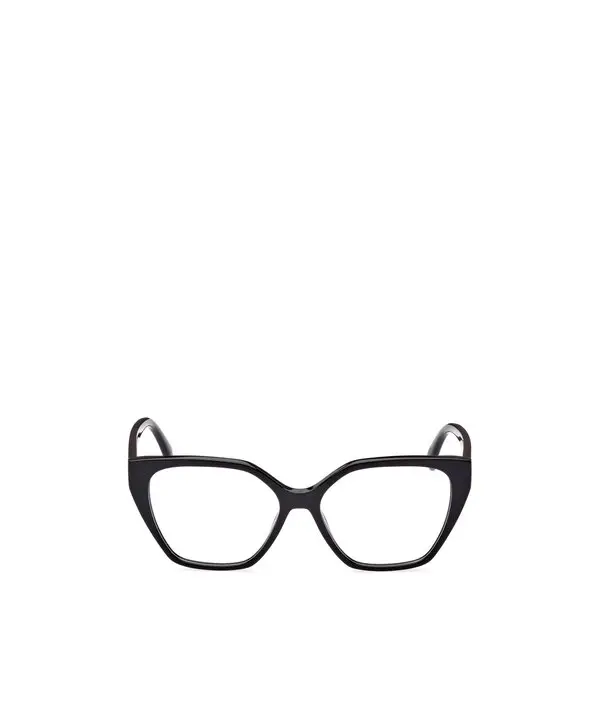 Max Mara Logo Detail Eyeglasses - Black