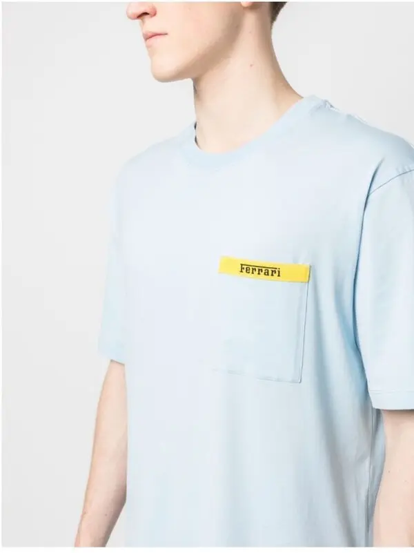 FERRARI Logo Short-sleeved T-shirt