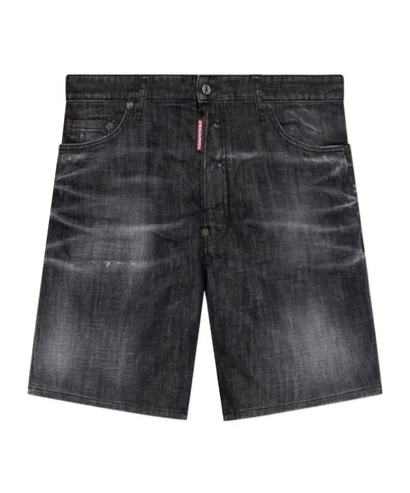 Dsquared2 Washed Denim Shorts