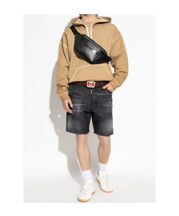 Dsquared2 Washed Denim Shorts