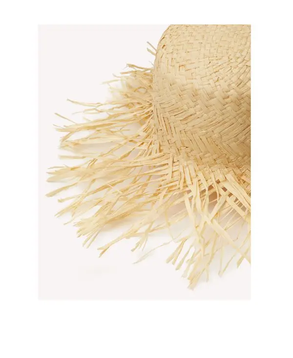 Red Valentino Straw Wide Brim Hat