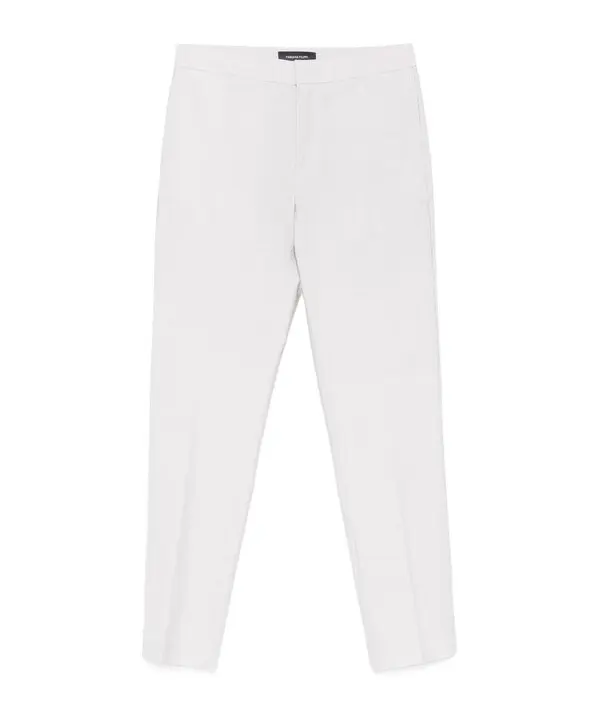 Fabiana Filippi Crystal-embellished Tailored Trousers - Concealed Front Button, Hook And Zip Fastening Two Side Slit Pockets Two Rear Welt Pockets Pressed Crease