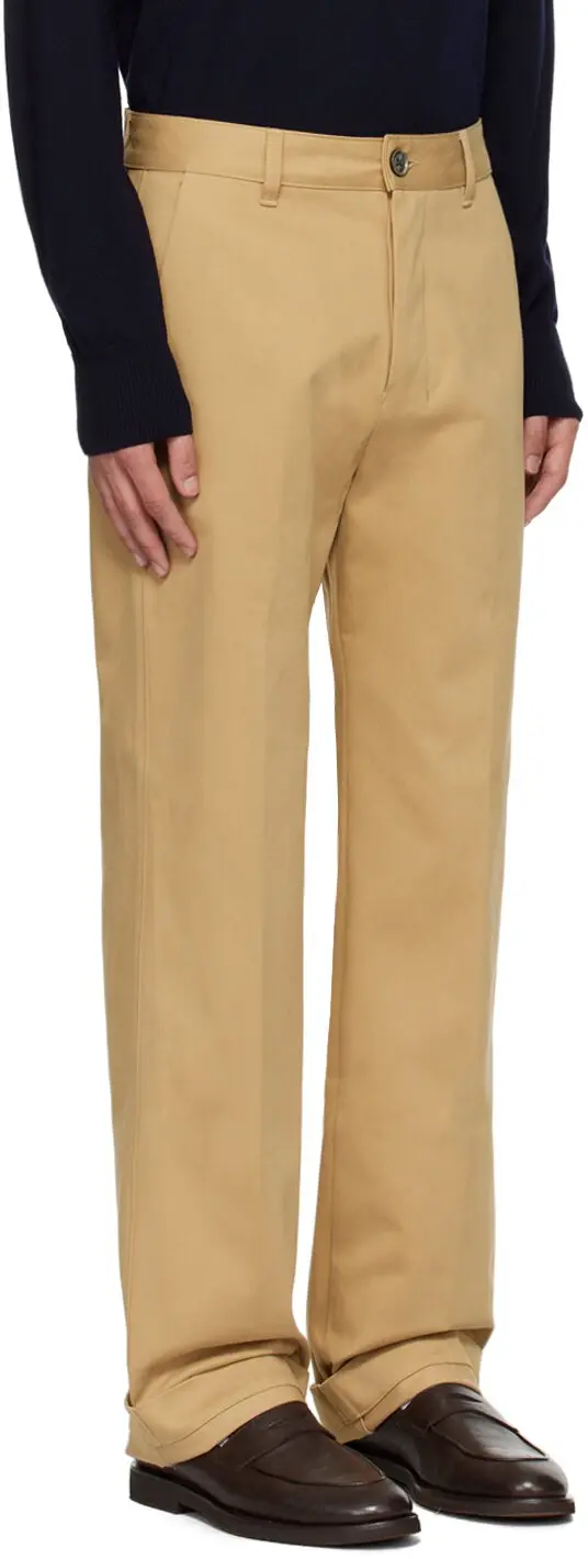 AMI Paris Straight Leg Casual Pants