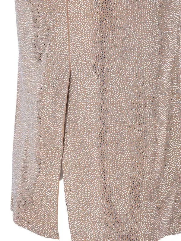 Giuseppe Di Morabito Embellished Midi Skirt - Nude
