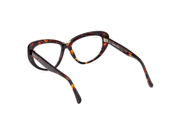 Max Mara Tortoiseshell-effect Cat-eye Frame Eyeglasses - Black