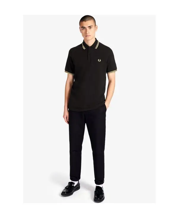 Fred Perry M12 Logo-embroidered Polo Shirt