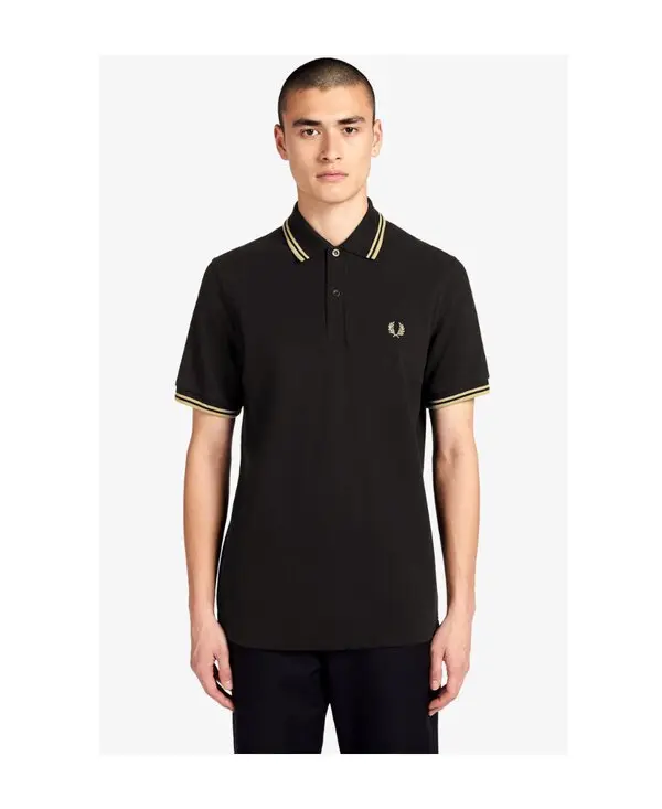 Fred Perry M12 Logo-embroidered Polo Shirt