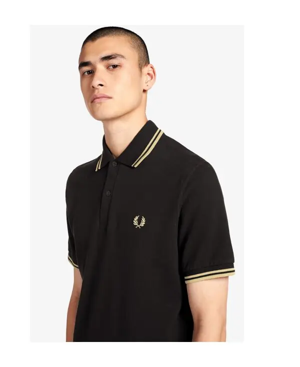 Fred Perry M12 Logo-embroidered Polo Shirt