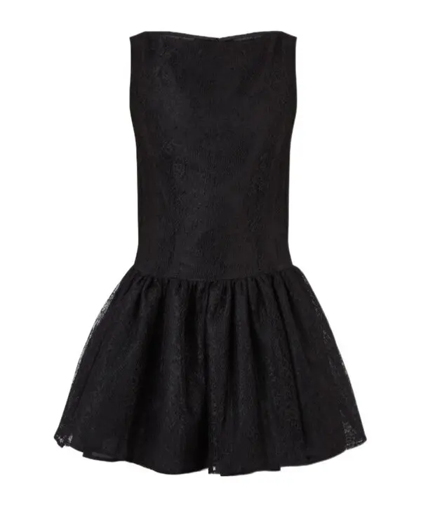 Nina Ricci Mini Dress With Peplum Hem