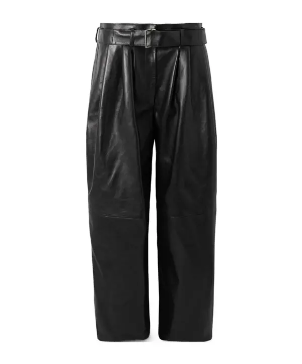 Magda Butrym Leather Lace-up Trousers
