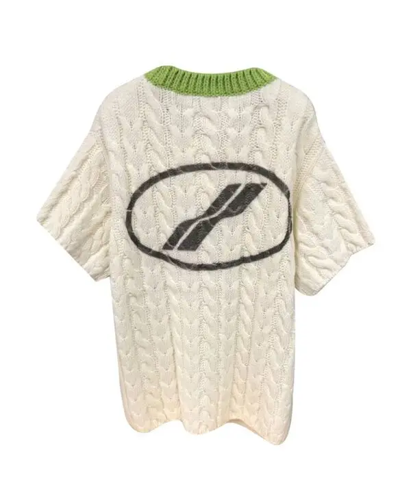 We11Done Round Neck Short Sleeve Pullover