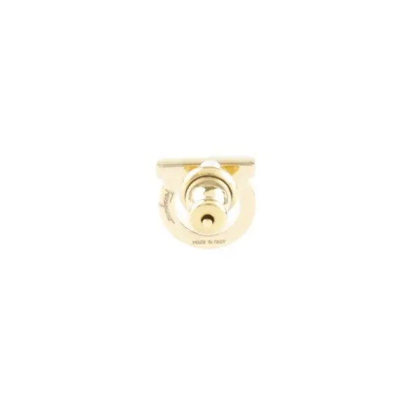 FERRAGAMO Gancini Stud Earrings - Yellow