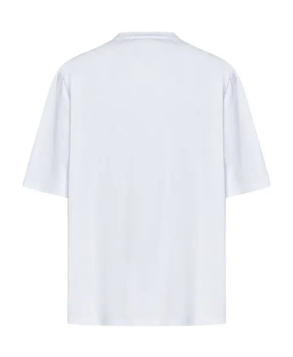 Balmain Logo Printed Crewneck T-shirt