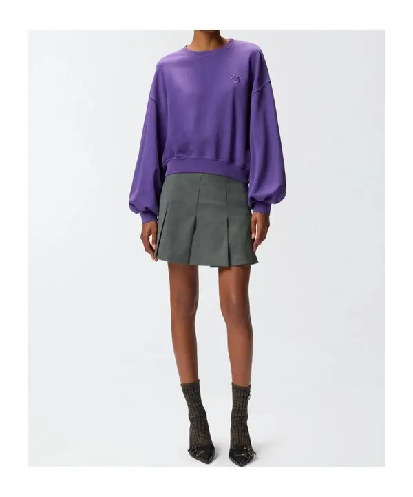 Pinko Pleated Mini Skirt - Black