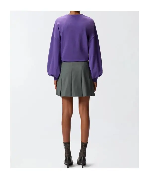 Pinko Pleated Mini Skirt - Black