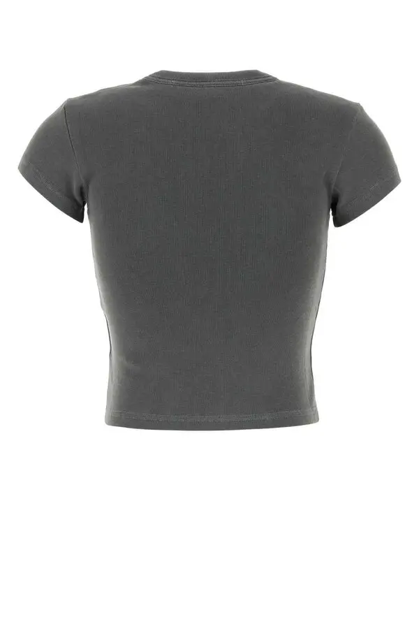 Alexander Wang Logo Embellished Crewneck T-shirt