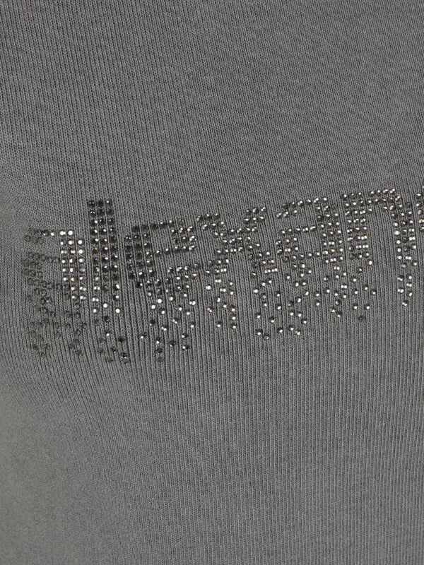Alexander Wang Logo Embellished Crewneck T-shirt