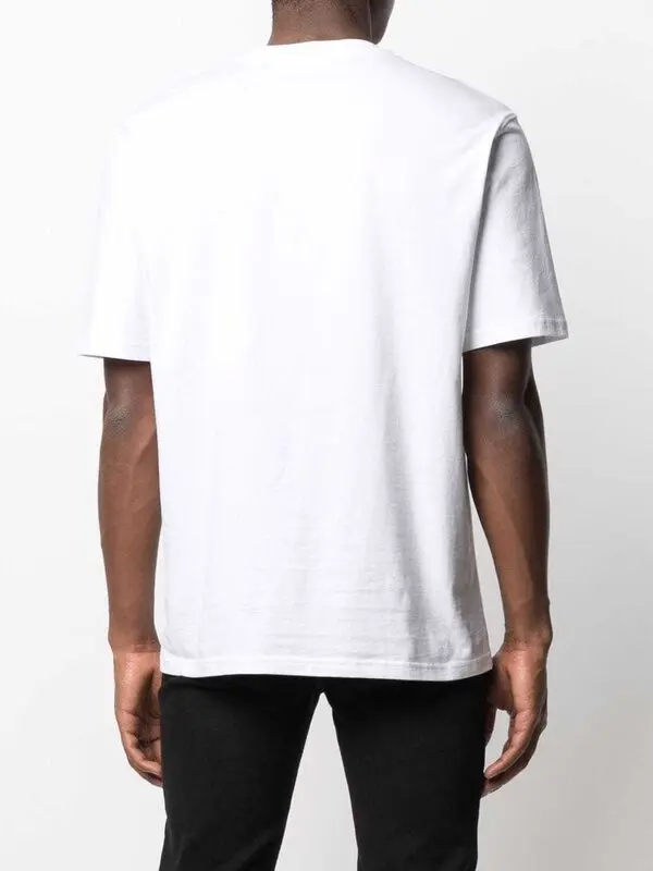 Moschino Symbols Logo-embroidered Boxy T-shirt