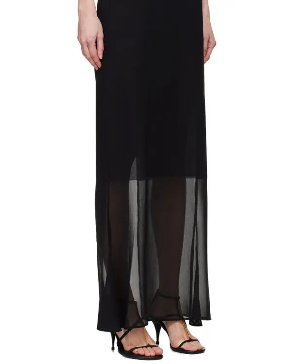 Jacquemus Long Sheer Strap Maxi Dress