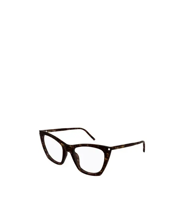 Saint Laurent Kate Thin Cat-eye Glasses - Black