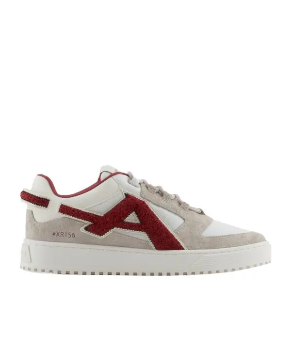 Emporio Armani Paneled Lace-up Sneakers